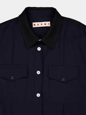 Marni Virgin Wool Long-sleeve Shirt