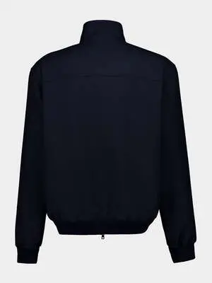 Gucci Wool-blend Bomber Jacket - Blue