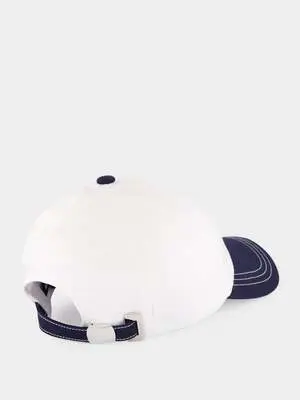Balmain Two-tone Cotton Vintage Cap