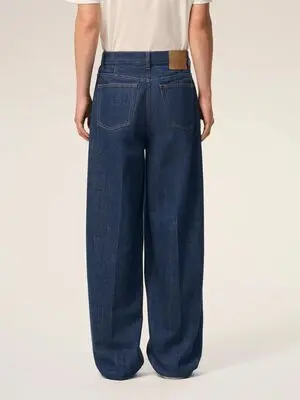 AMI Paris Cotton Balloon Fit Jeans - Blue