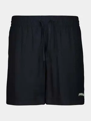 Casablanca Volcano Jacquard Silk Shorts - Multicolour