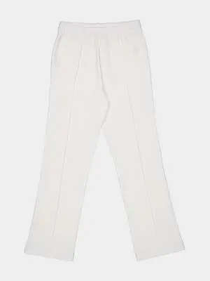 Casablanca Tennis Club Icon Pintuck Joggers - White