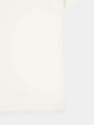Alanui Linen Casual Fit Short-sleeve T-shirt - White