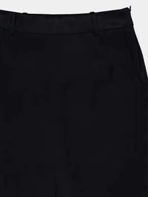 TOM FORD Crepe Envers Satin Tailored Skirt