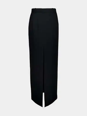 TOM FORD Crepe Envers Satin Tailored Skirt