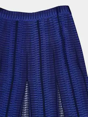 Zeus+dione Solar Jacquard Silk Midi Skirt
