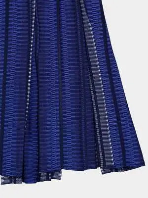 Zeus+dione Solar Jacquard Silk Midi Skirt