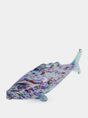 ALL ORIGINE Glass Fish Sculpture
