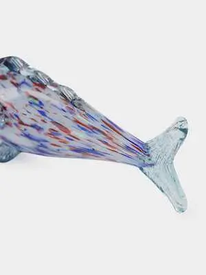 ALL ORIGINE Glass Fish Sculpture