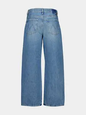 MOTHER The Dodger Flood Jeans In Folkstar Wash - Blue