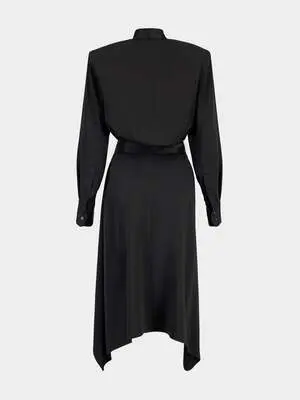 Stella McCartney Tie-neck Midi Dress