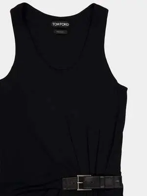 TOM FORD Tank Dress With Leather Buckle