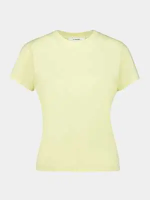 FRAME Supima Cotton Baby T-Shirt Yellow