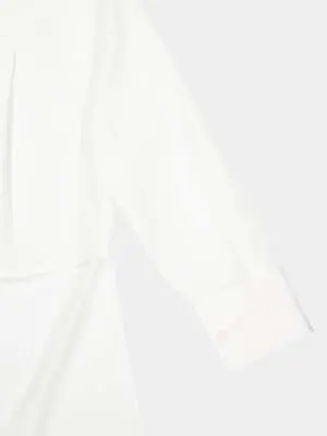 Givenchy Asymmetric Cotton Poplin Shirt - White