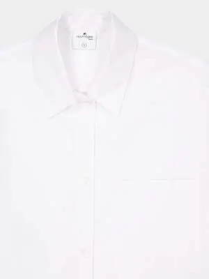 COURREGES Cotton Mini Shirt Dress