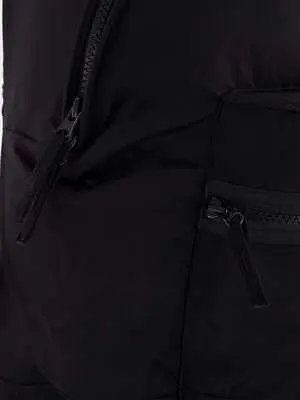 Stone Island Coated Nylon Backpack With Logo Patch - Black