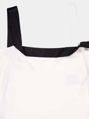 TOM FORD Silk Camisole With Tuxedo Band - White