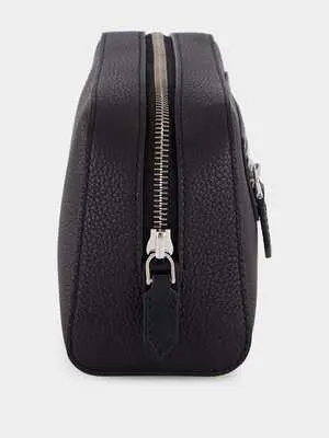 TOM FORD Leather Toiletry Bag - Black