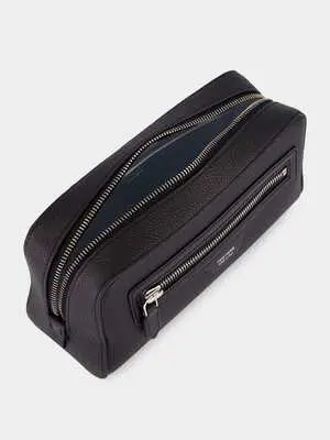TOM FORD Leather Toiletry Bag - Black