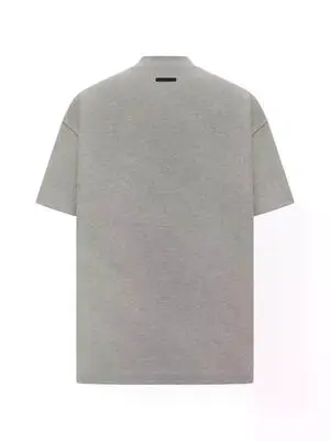Fear Of God Signature 90s Logo-embroidered T-shirt - Grey