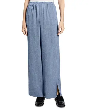 Theory Split Hem Pull On Pants