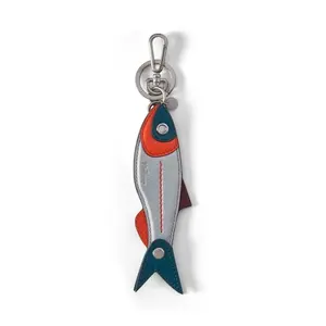 Mulberry British Summer Keyring - Multicolour Mixed Material