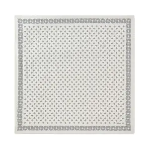 Mulberry Small Square Scarf Eggshell Cotton