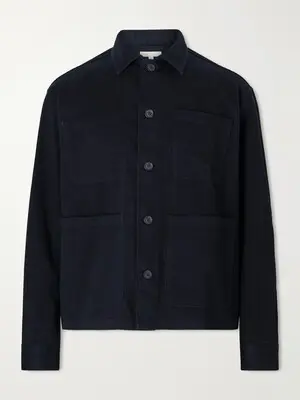 Onia Cotton-blend Twill Chore Jacket - Black