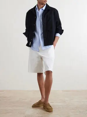 Onia Cotton-blend Twill Chore Jacket