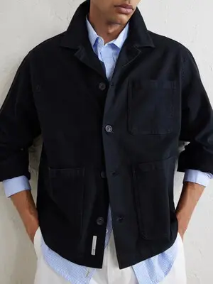 Onia Cotton-blend Twill Chore Jacket