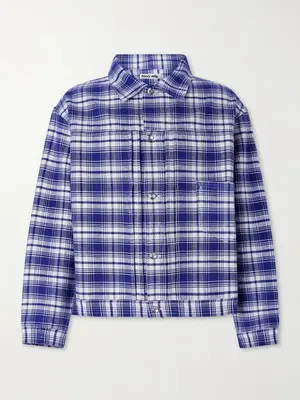 Story Mfg. Checked Jackets For Men