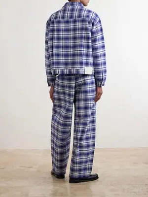STORY MFG. Friday Checked Cotton Jacket