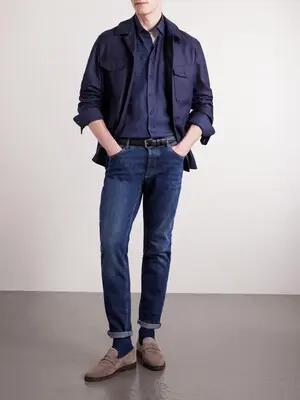 Sease Hemp Shirt - Blue