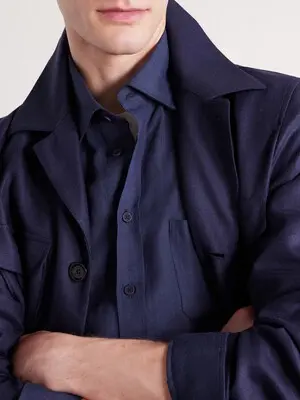 Sease Hemp Shirt - Blue