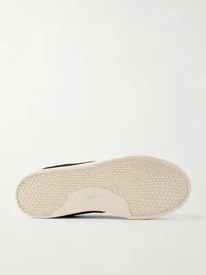 OMNI Matta Leather-trimmed Suede Sneakers