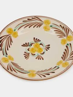 LES-OTTOMANS The Farm Ceramic Dinner Plate - Multicolour