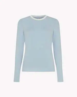 Serena Bute Long Sleeve T-shirt - Blue