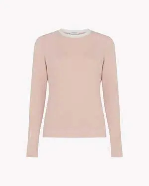 Serena Bute Jersey Long Sleeve T-shirt - Pink