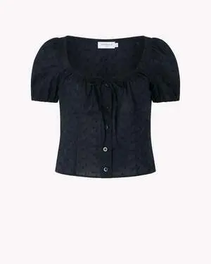 SERENA BUTE LONDON Broderie Bodice Top