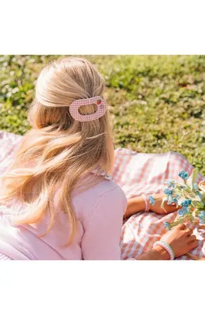 TELETIES Flat Round Hair Clip - Handpicked