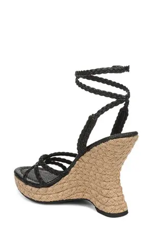 Sam Edelman Espadrille Ankle Strap Platform Wedge Sandals