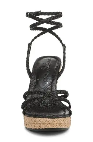 Sam Edelman Espadrille Ankle Strap Platform Wedge Sandals