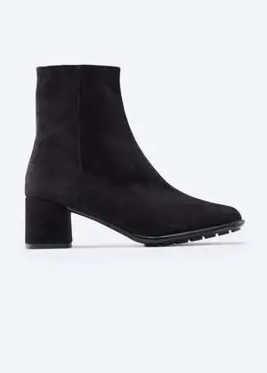 VISCATA Bergamo Suede Ankle Boots - Black