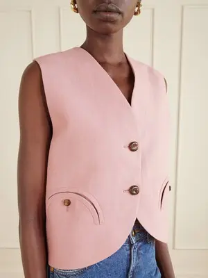 BLAZÉ MILANO Midday Sun Linen Vest