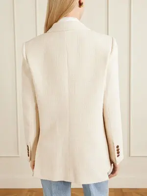 BLAZÉ MILANO Missy Everynight Cotton-blend Tweed Blazer