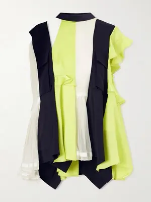 Sacai Paneled Blouses