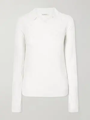 KALLMEYER Caleb Knitted Polo Sweater
