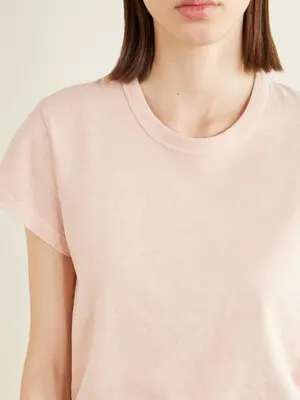 SLVRLAKE Easy Tee Cotton-jersey T-shirt