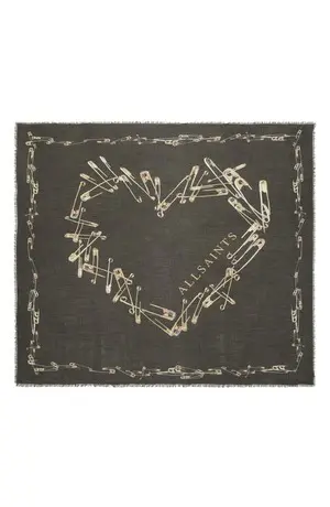 ALLSAINTS Cora Square Scarf