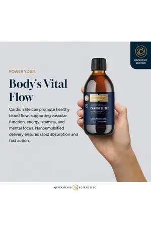 QUICKSILVER SCIENTIFIC Cardio Elite Liquid Supplement